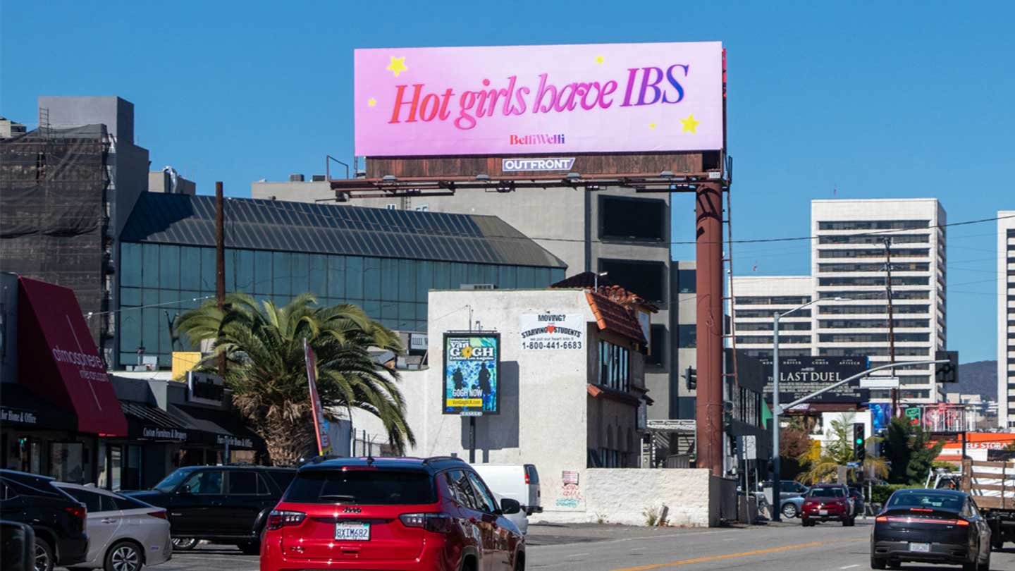 Extending OOH campaign reach through social media traffic