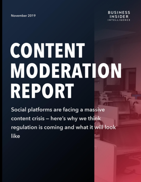 The Content Moderation Report: Social platforms are facing a massive ...